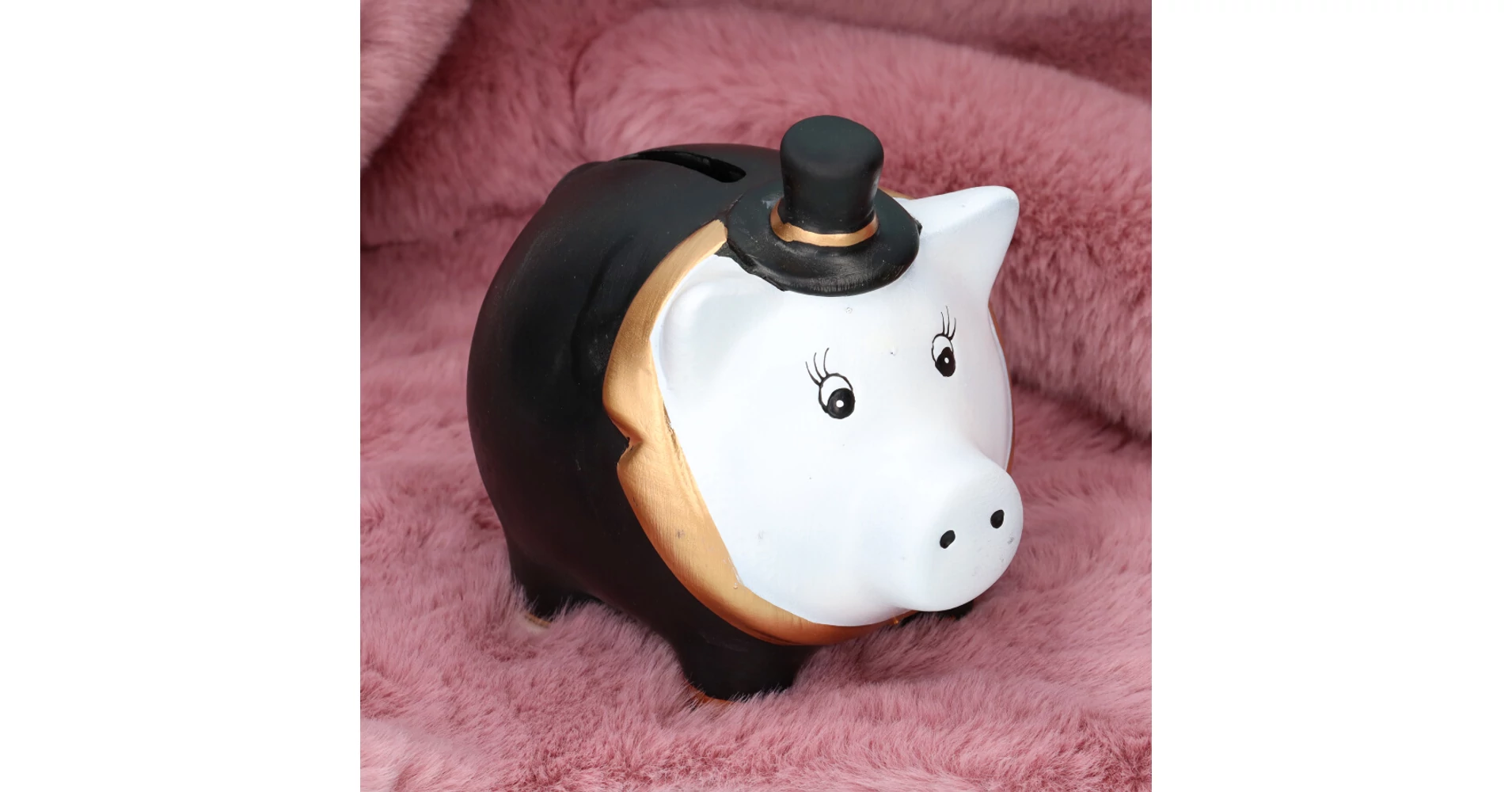 Esküvői malacpersely - Vőlegény